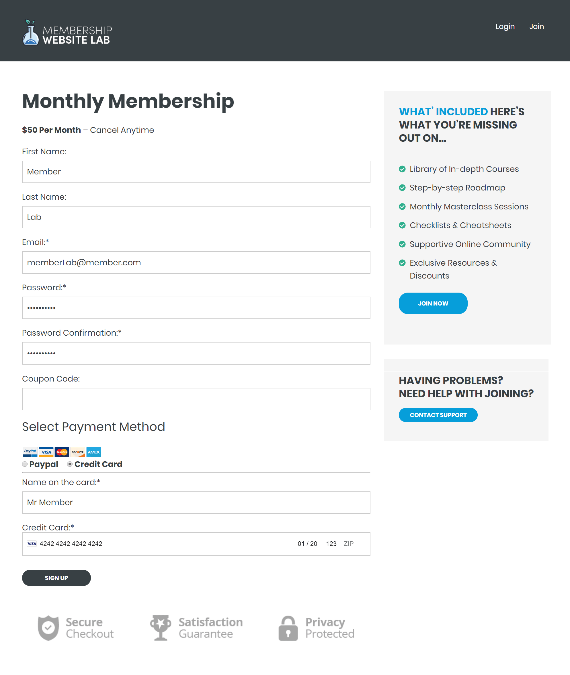 Membership Websites | Create a Custom Member Websites Online